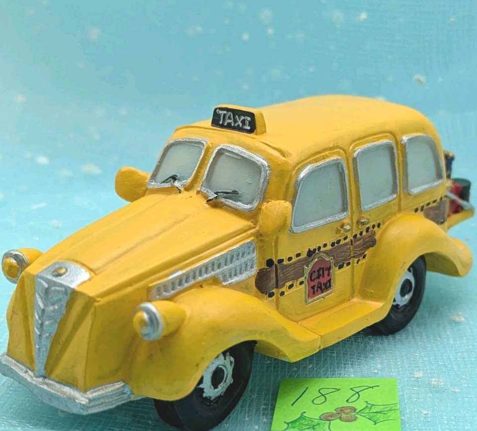 St. Nicholas Square City Taxi presents Christmas Village Accessory NO ...