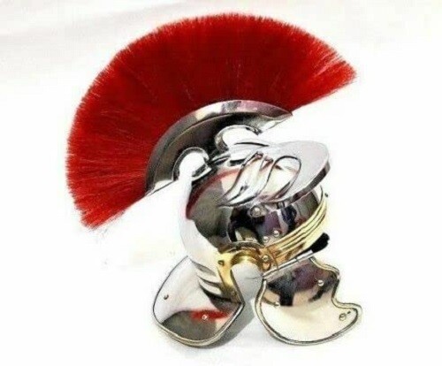 Medieval Roman Gallic Miniature Helmet Warrior Steel Display Roman ...