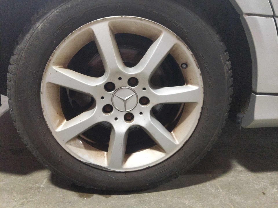 2007 Mercedes C280 OEM Factory Alloy Wheel Rim 7 Spoke 16" x 7" *Edge ...