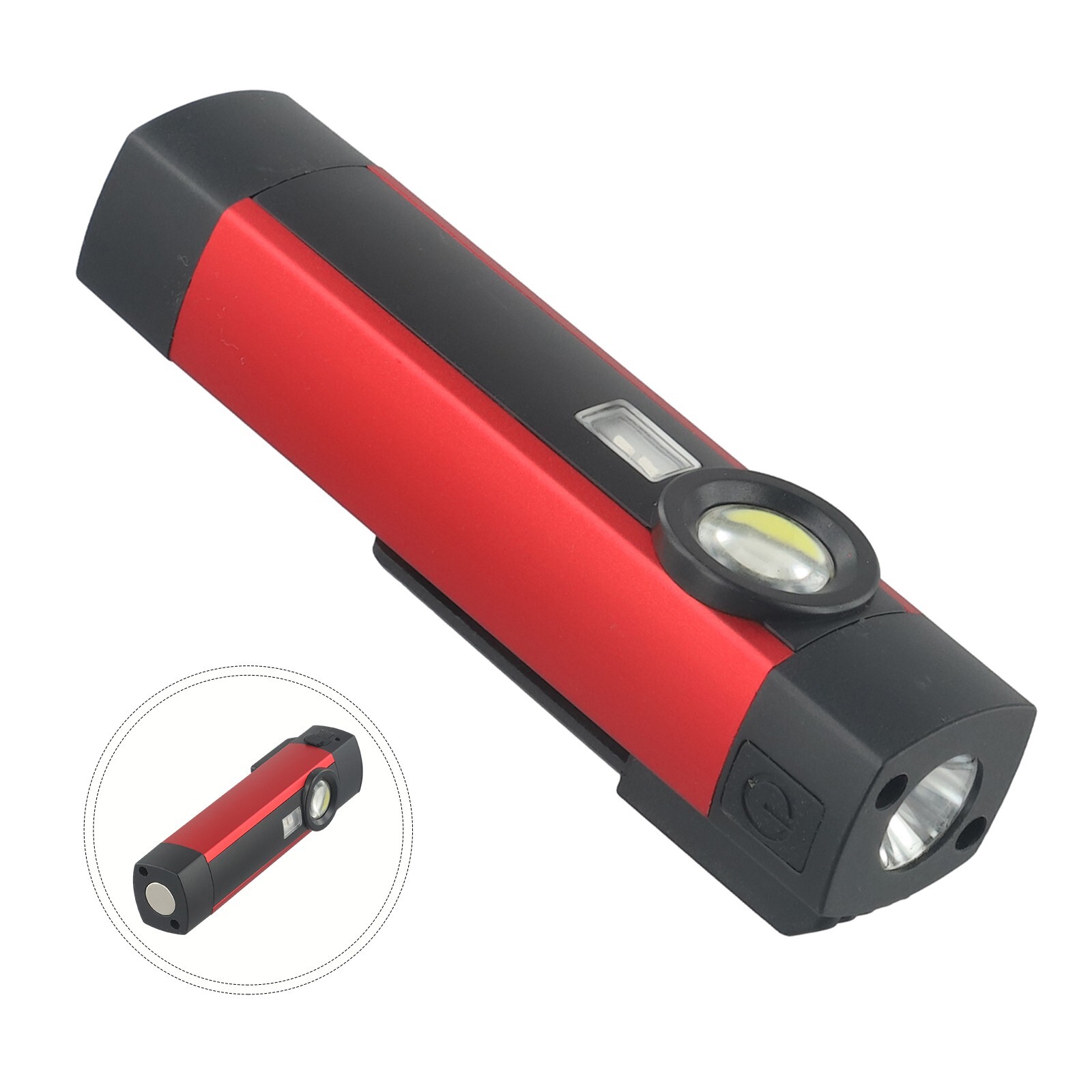 Multi Purpose USB Rechargeable COB Work Light 4 Level Adjustable ...