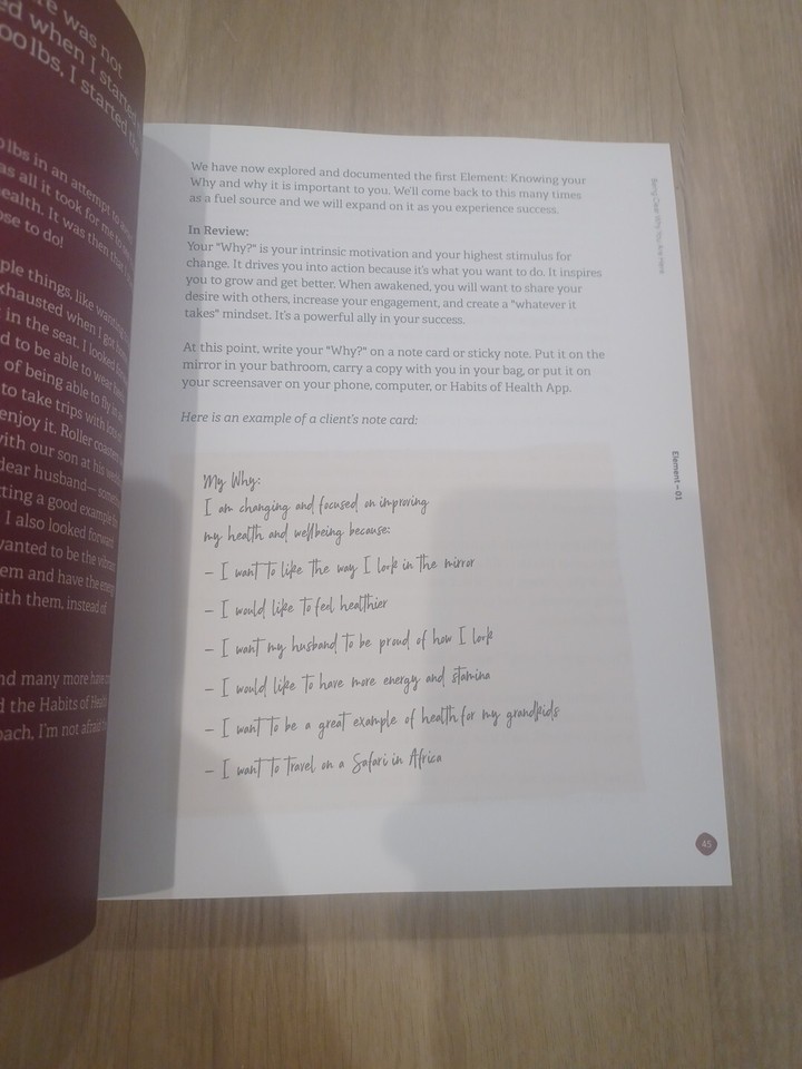 Dr. A’s Habits Of Health & Your LifeBook Optavia Books Anderson LOT SET ...