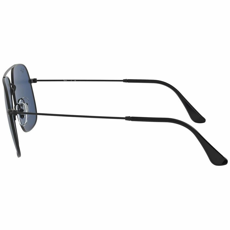 New Authentic Ray-Ban Aviator Unisex Sunglasses W/Dark Blue Lens RB3595 ...