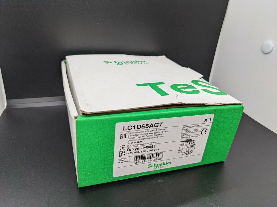 Square D LC1D65AG7 65 Amp 3 Pole 120V AC Contactor | eBay