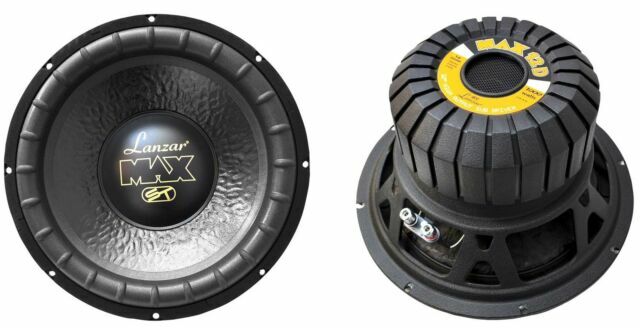 Lanzar MAX12D 12 inch 2000W Car Audio Subwoofers - 2 Pack for sale ...