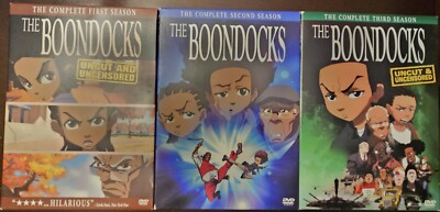 The Boondocks DVD boxed set lot; Seasons 1 - 3 | eBay