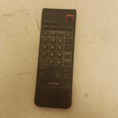 Sharp G0623CESA Infrared Remote Control | eBay