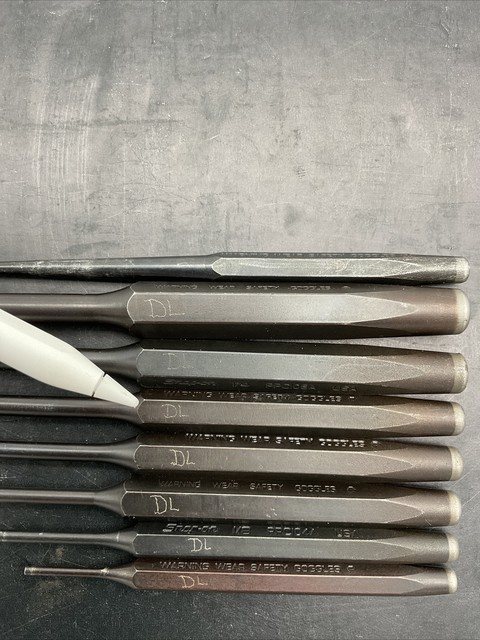 Snap-on 7pc Pin Punch Set PPCD70BK for sale online | eBay