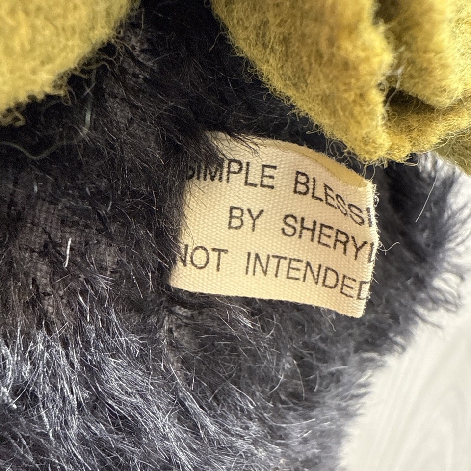 OOAK Sheryl Wells German Mohair 25" Primitive Hare with Carrot ...