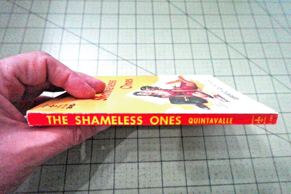 THE SHAMELESS ONES BY UBERTO QUINTAVALLE RARE BERKLEY BOOKS PULP SLEAZE ...