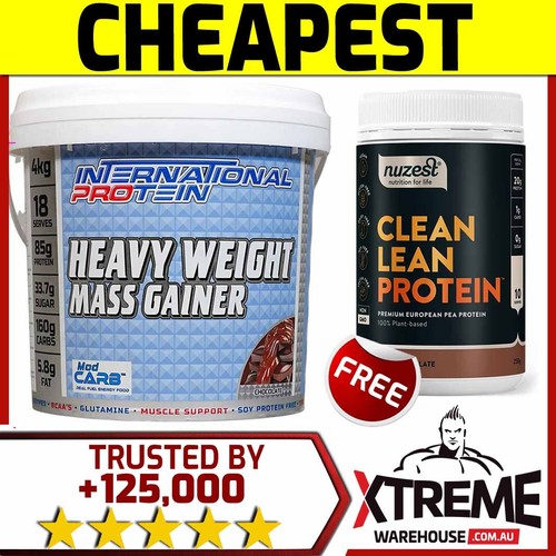 INTERNATIONAL PROTEIN HEAVY WEIGHT MASS GAINER 4KG // SERIOUS MASS ...