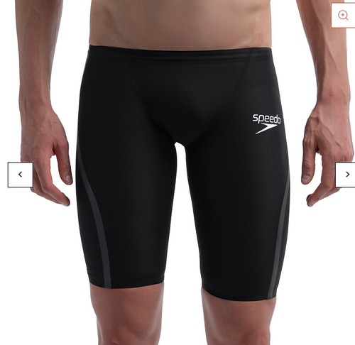 Speedo LZR Fastskin Pure Intent 2.0 Jammer Size 25 Tech Suit Black NWT ...