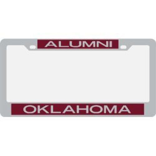 Oklahoma Sooners Metal Alumni Inlaid Acrylic License Plate Frame | eBay