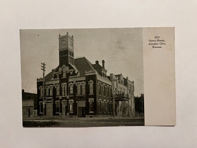 Junction City, Kansas - Opera House Exterior View, Thomen No 4213- UDB ...