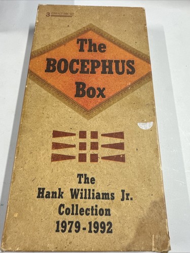 Hank Williams Jr Collection The Bocephus Box 1979-1992 3 CD Pre-Owned ...