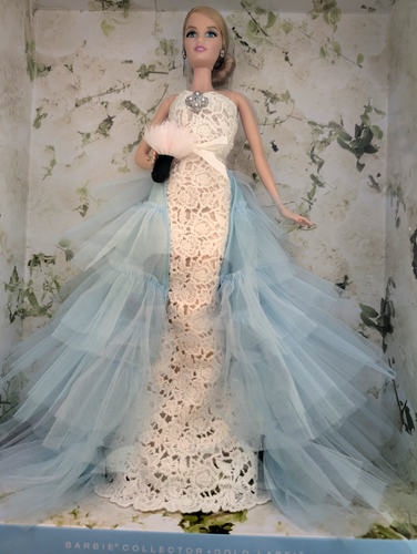 Barbie Oscar de la Renta Bride Barbie Doll Mattel Gold Label DGW60 2016 ...