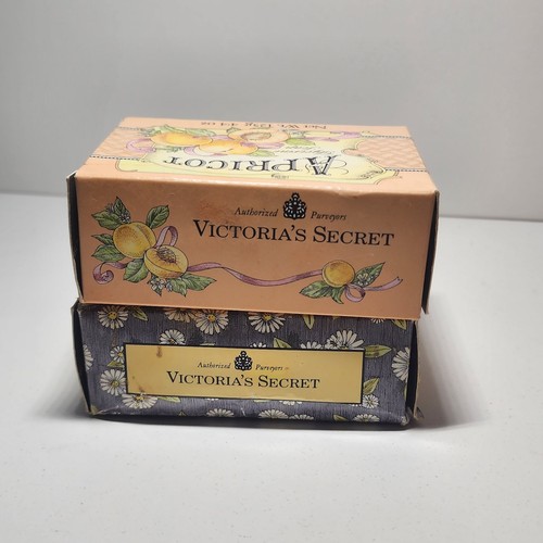 Victorias Secret Vintage 1988 Apricot And Honey Glycerin Soap Bars 4.4 ...