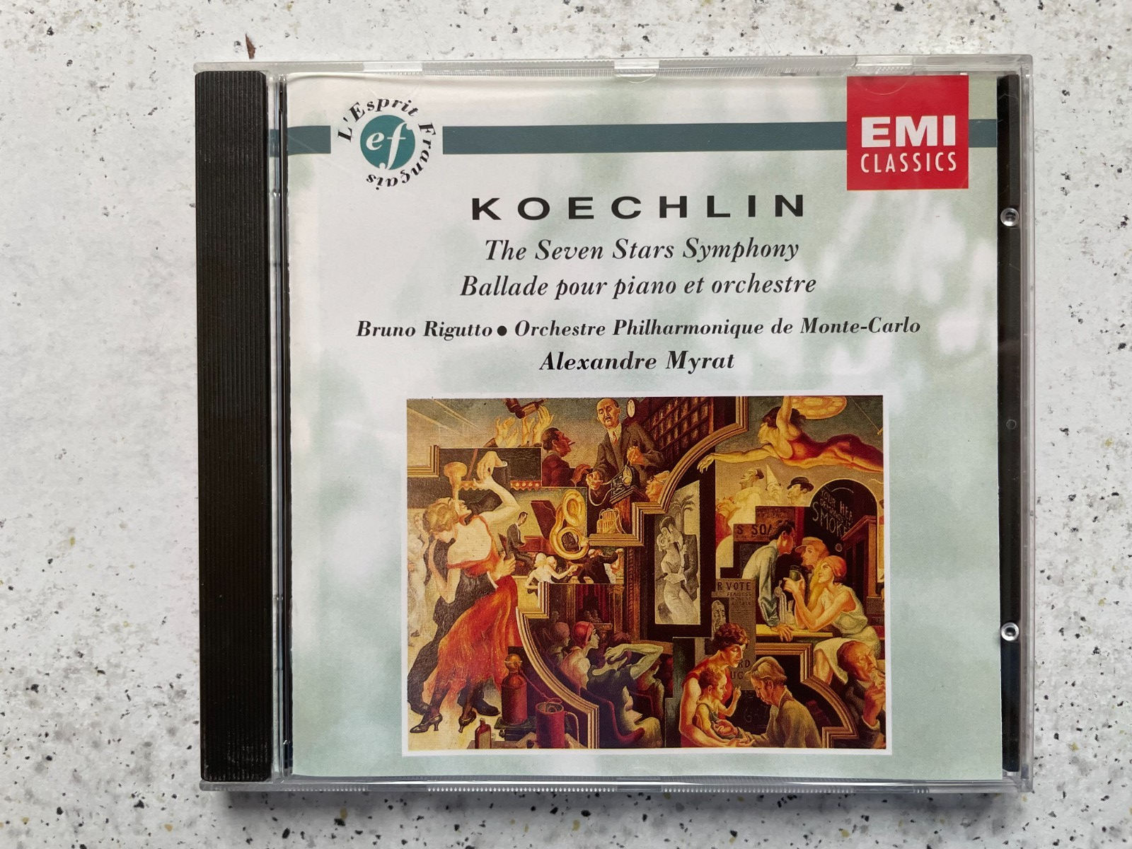 KOECHLIN Seven Stars Symphony ALEXANDRE MYRAT CD INTROUVABLE | eBay