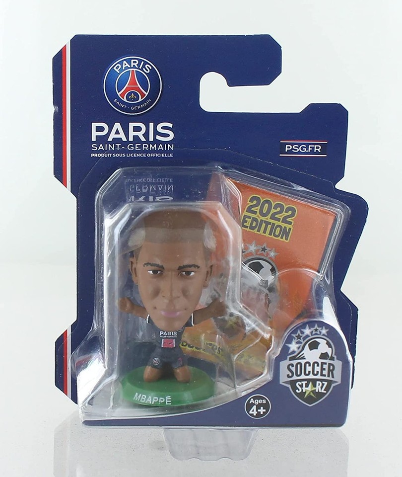 SoccerStarz - Paris St Germain Kylian Mbappe - Home Kit (Classic Kit ...