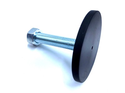 J.W. Winco 16N75T33/KR Series GN 440 Carbon Steel Leveling Feet Plastic ...