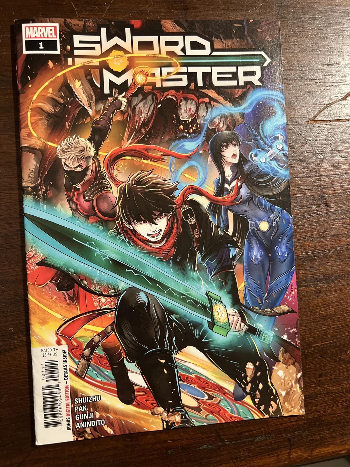 🔥~MARVEL~SWORD MASTER #1~1st APPEARANCE LIN LIE, AH CHENG, CHIYOU, HOU ...