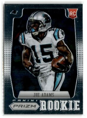2012 Panini Prizm Football #216 Joe Adams Rookie Carolina Panthers | eBay