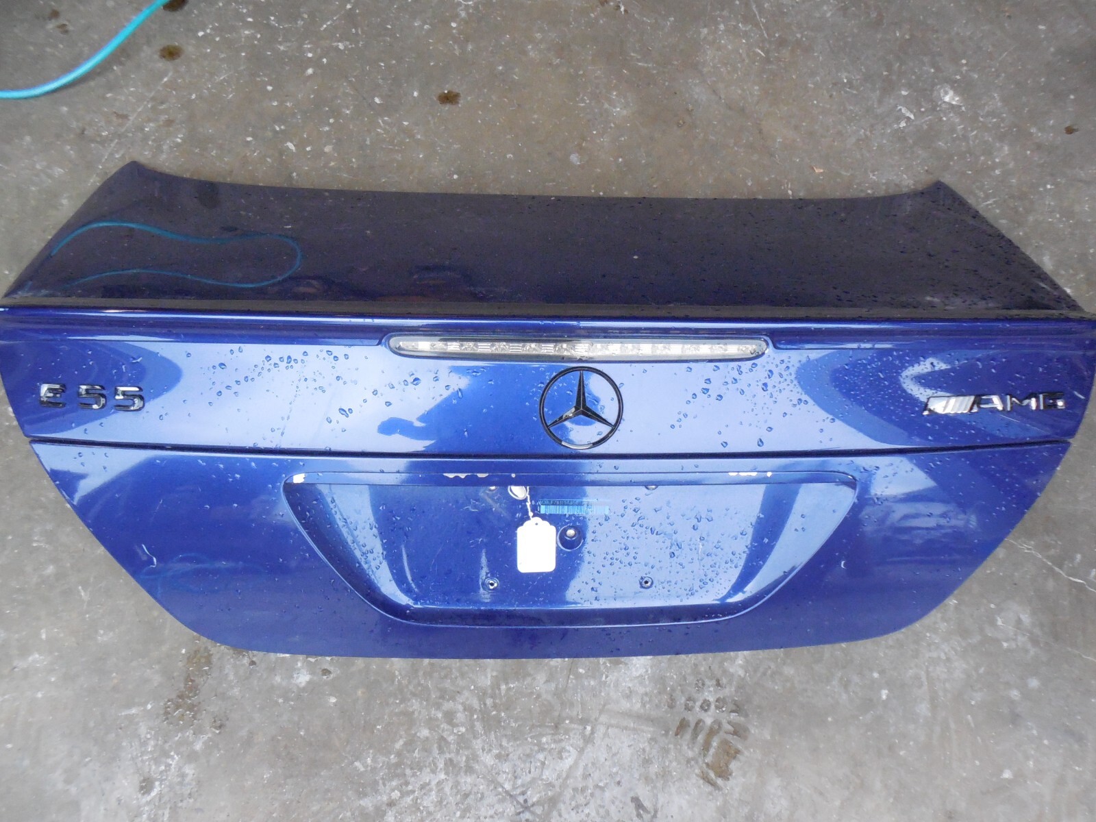 03-06 Mercedes W211 E55 AMG Rear Trunk Lid Body Panel Shell w/Spoiler ...