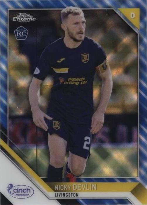 2021-22 Topps Chrome SPFL Scottish Premier League - Nicky Devlin #141 ...