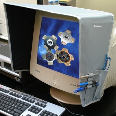 Monitor Shade Paraluce per 17" CRT w =39-45 cm | eBay