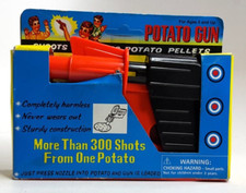 2x Potato Guns Retro Kids Toy Gag Gift Potatoe Spud by Westminster for ...