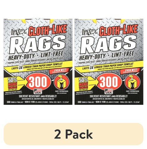 300ct Box Cloth-Like Rags | eBay