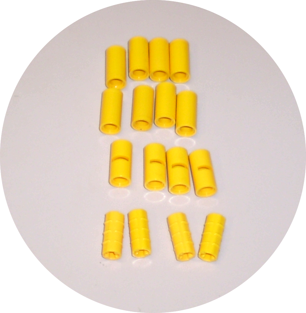 16 Used Lego Yellow Technic Pin Joiner Round 62462 - 75535 - 6538 | eBay