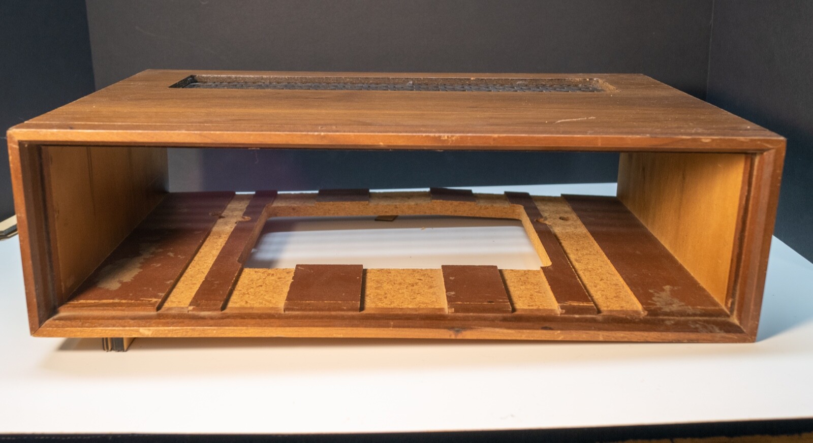 Wooden electronic component case for receiver etc. | eBay