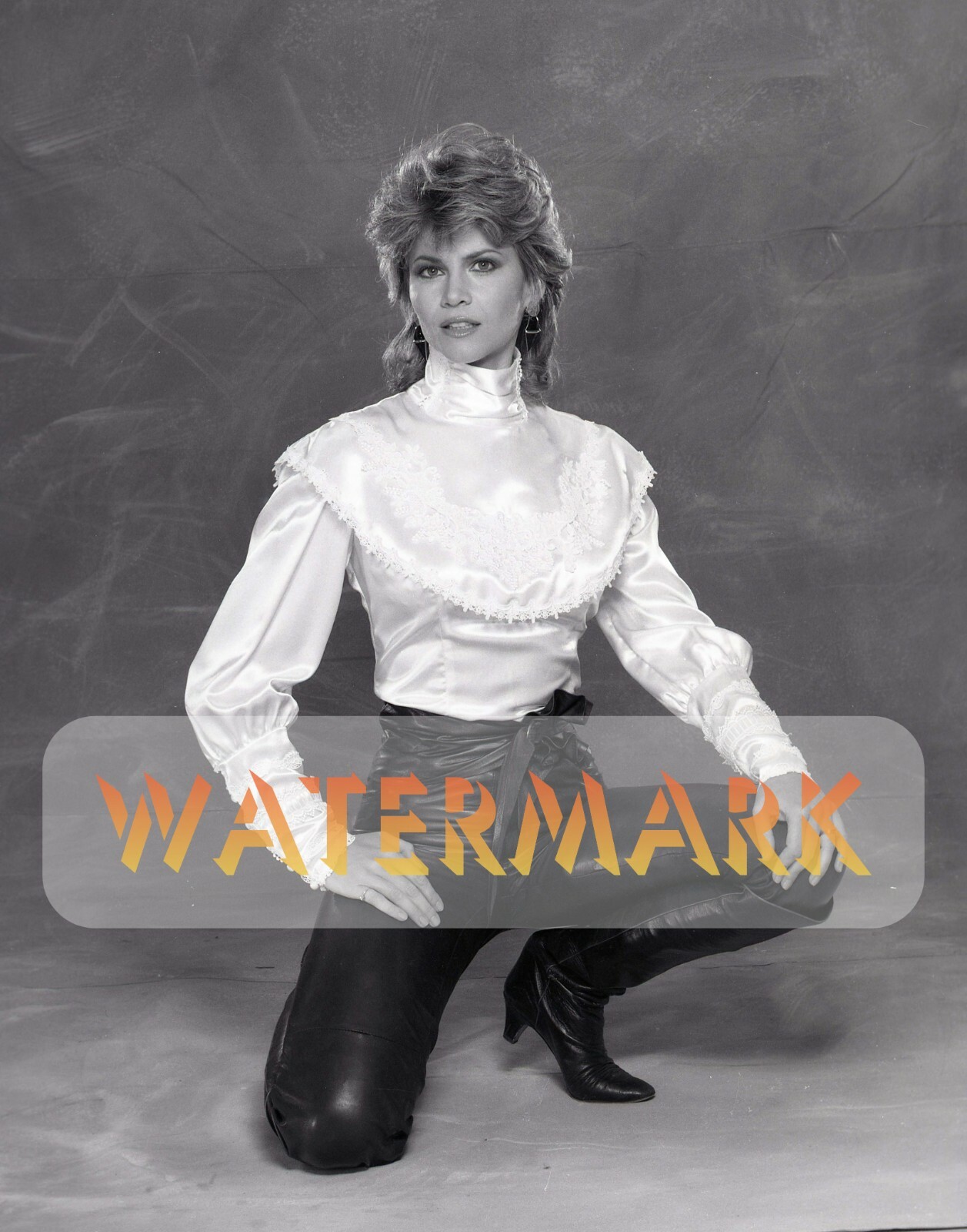 Hi-Res MARKIE POST in Leather Pants ** PREMIUM ARCHIVAL PRINT (8.5"x11 ...