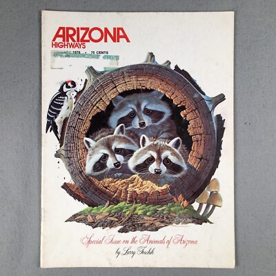 Arizona Highways Magazine January 1976 Animals of Arizona Special Issue ...