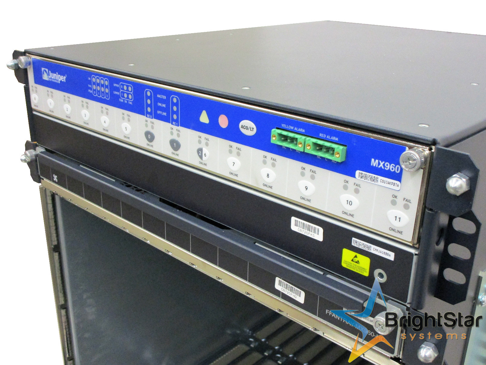 Original Crate Juniper MX960BASE-BP3 CHAS-BP3-MX960 Chassis w/ Midplane ...