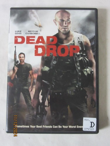 Dead Drop DVD & Case Luke Goss Nestor Carbonell R. Ellis Fraiser LN | eBay