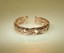 4MM SOLID 14K ROSE GOLD PIERCED HAWAIIAN QUEEN EMMA SCROLLS ADJUSTABLE ...