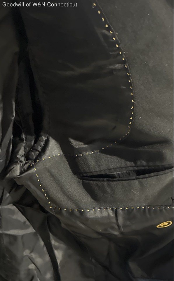 nordstrom Blazer Size 46 Men Black Basic | eBay