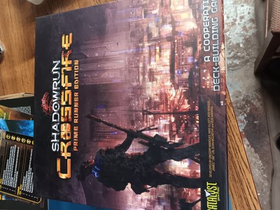 shadowrun crossfire board game Prime Runner Edition. expanded rules ...