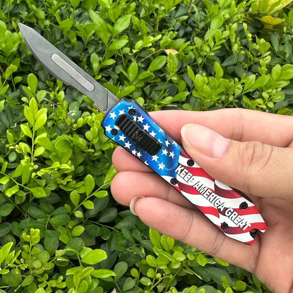 EDC Automatic Scalpel Knife, Mini Automatic Utility Knife, Auto Box ...