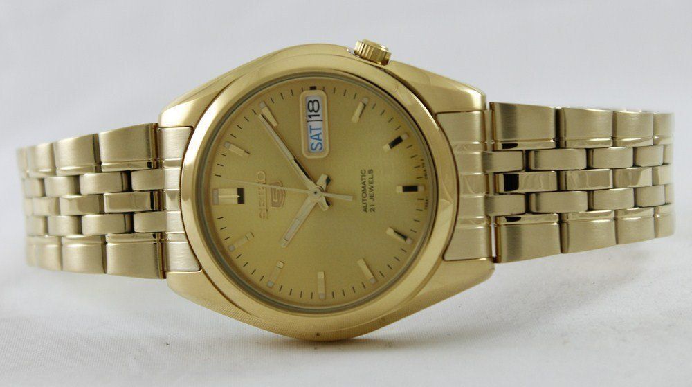 Seiko 5 Automatic 21 Jewels SNK366 SNK366K1 SNK366K Men's Watch | eBay