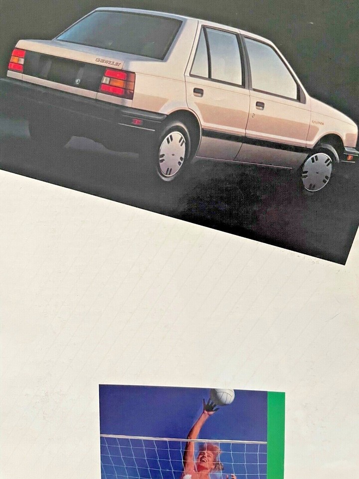 1986 Chevrolet Spectrum Sales Brochure | eBay