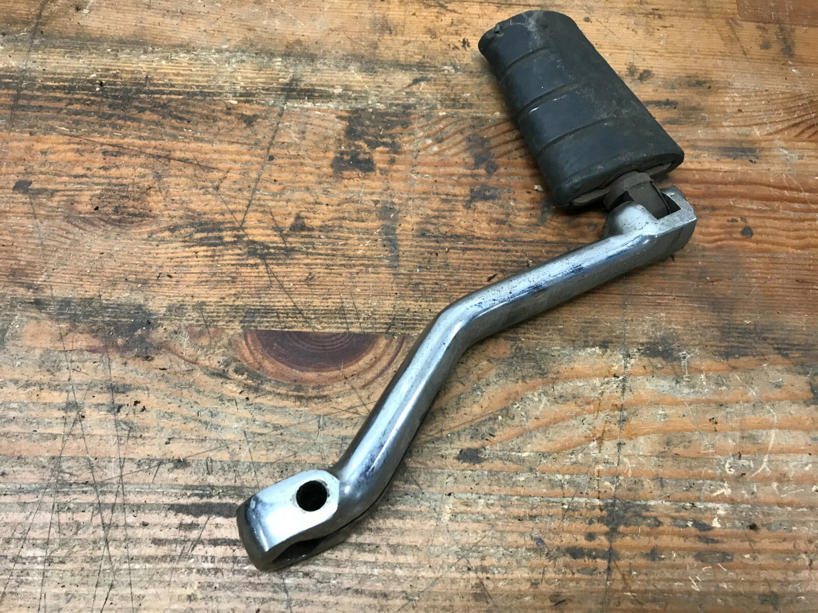 Harley Kickstart Kick starter Pedal Arm Panhead Shovelhead Ironhead ...
