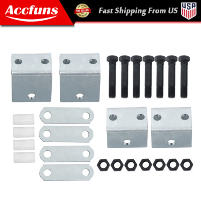 Trailer Leaf Spring Hanger Kit For Double Eye Springs Single Axle ...
