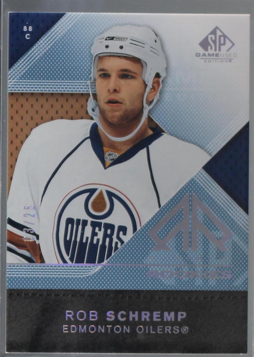 2007-08 SP Game Used Edition - Authentic Rookies Rob Schremp #151 ...