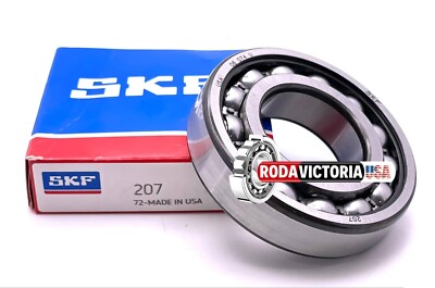 SKF 207 OPEN DEEP GROOVE BALL BEARINGS 35x72x17mm | eBay