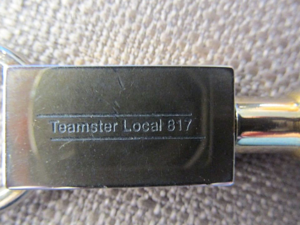 Vintage TEAMSTERS LOCAL 817 Gold Tone - Key Chain - 3 3/4" | eBay