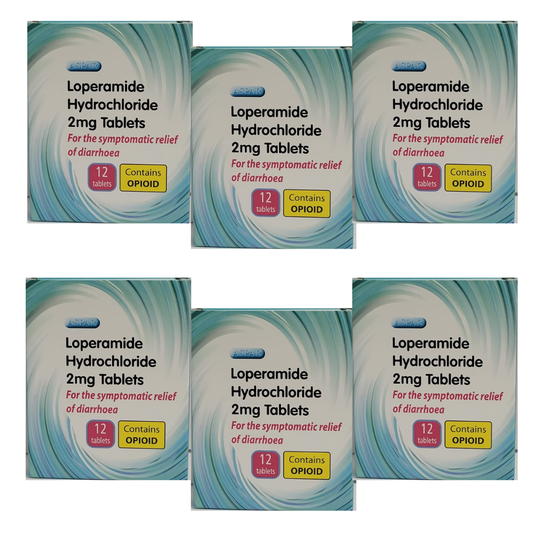 Loperamide Hydrochloride 2 mg Capsules - Pack Of 6 Capsules x 6 - | eBay