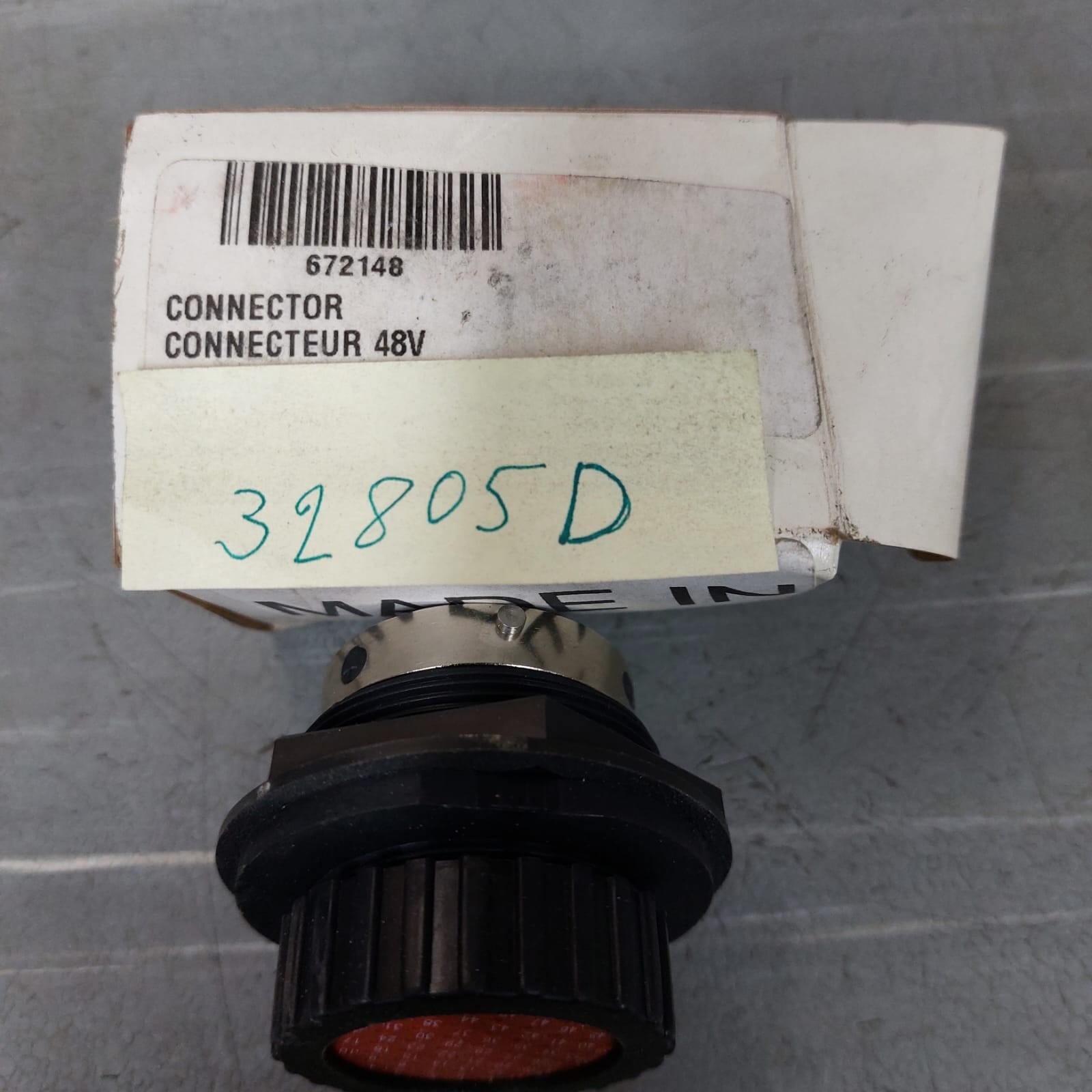 GENIUNE NOS NEW MANITOU FORKLIFT PART Manitou J672148 CONNECTOR | eBay