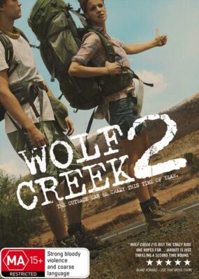 Wolf Creek 2-John Jarratt (DVD 2014) Aussie Horror Movie Rated MA15 ...